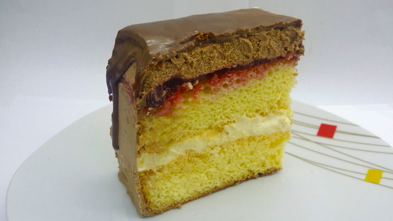 Tort cu mousse de ciocolata - Prajitura Mea - reteta video
